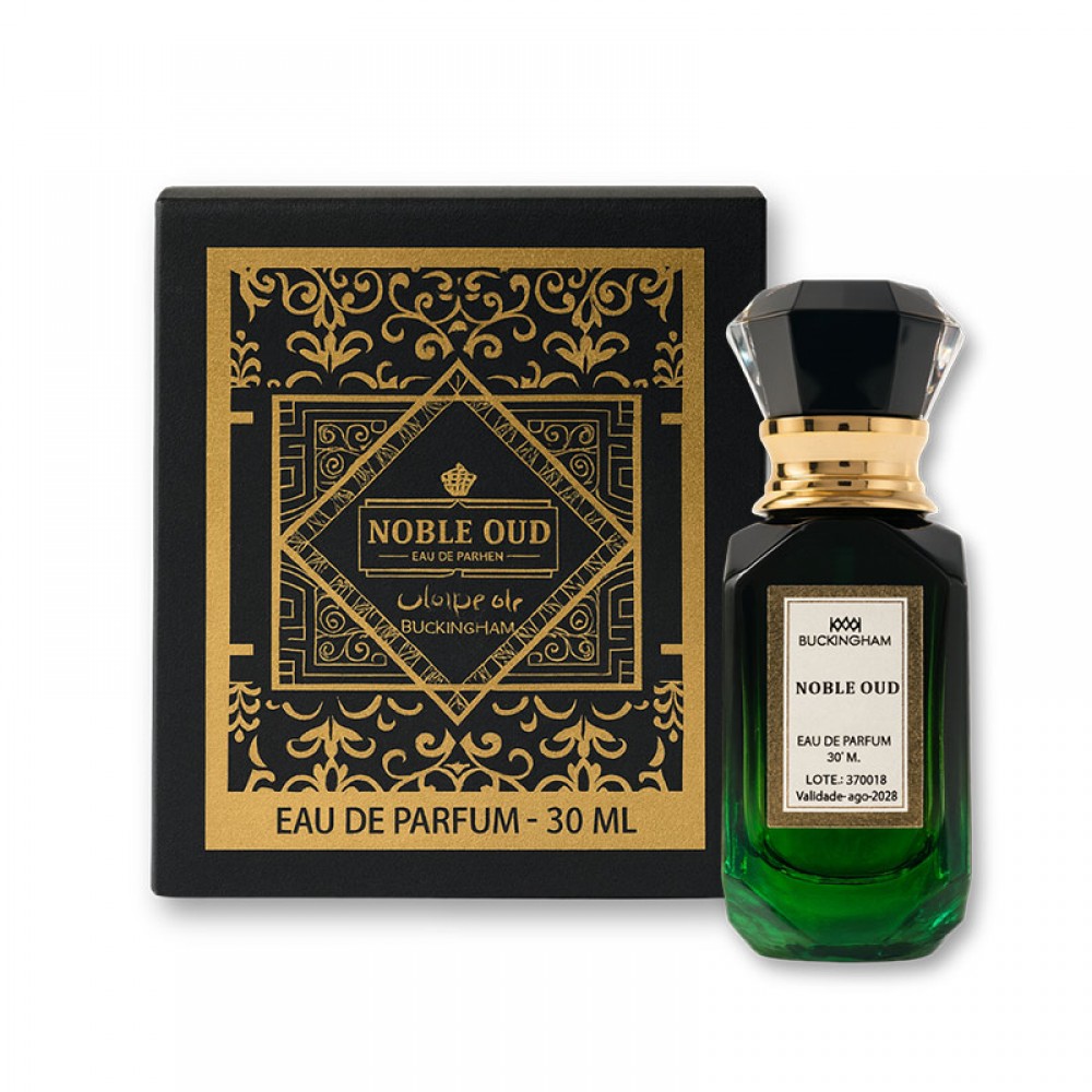 Perfume Árabe Buckingham Noble Oud - Unissex 30ml - Oud for Greatness